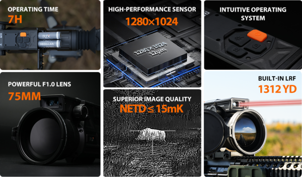 DBH Thermal Imaging Rifescopes - RIX OPTICS